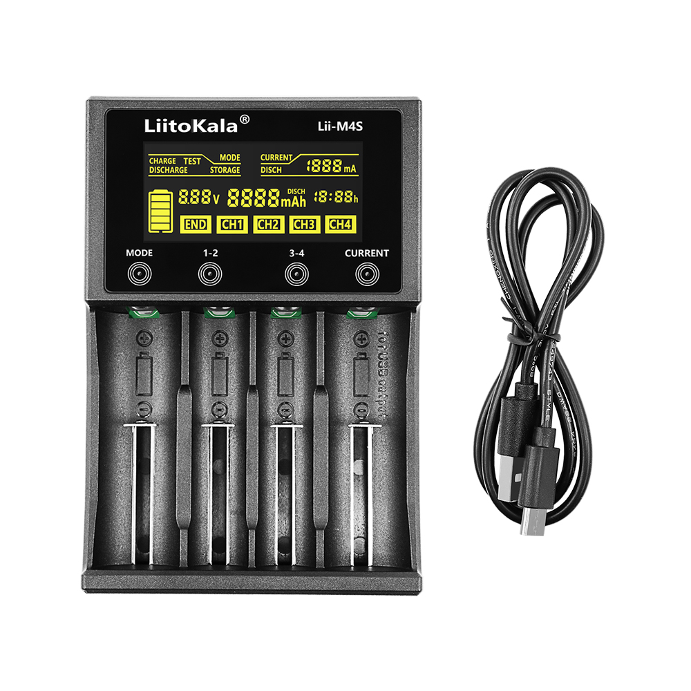 LiitoKala Lii-M4S Charger-LiitoKala Charger-LiitoKala Power CO.,LTD